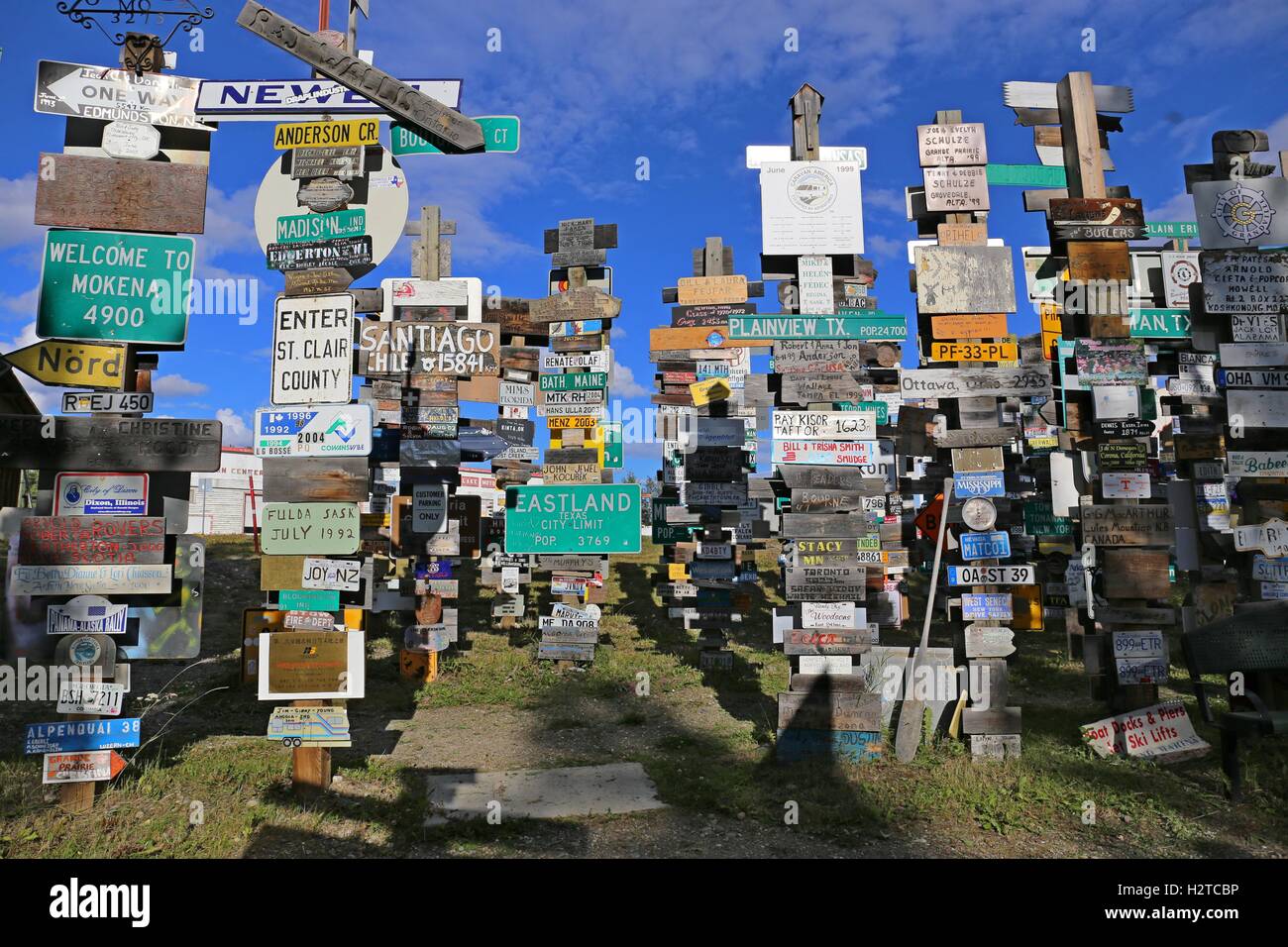 Signpostforest hi-res stock photography and images - Alamy