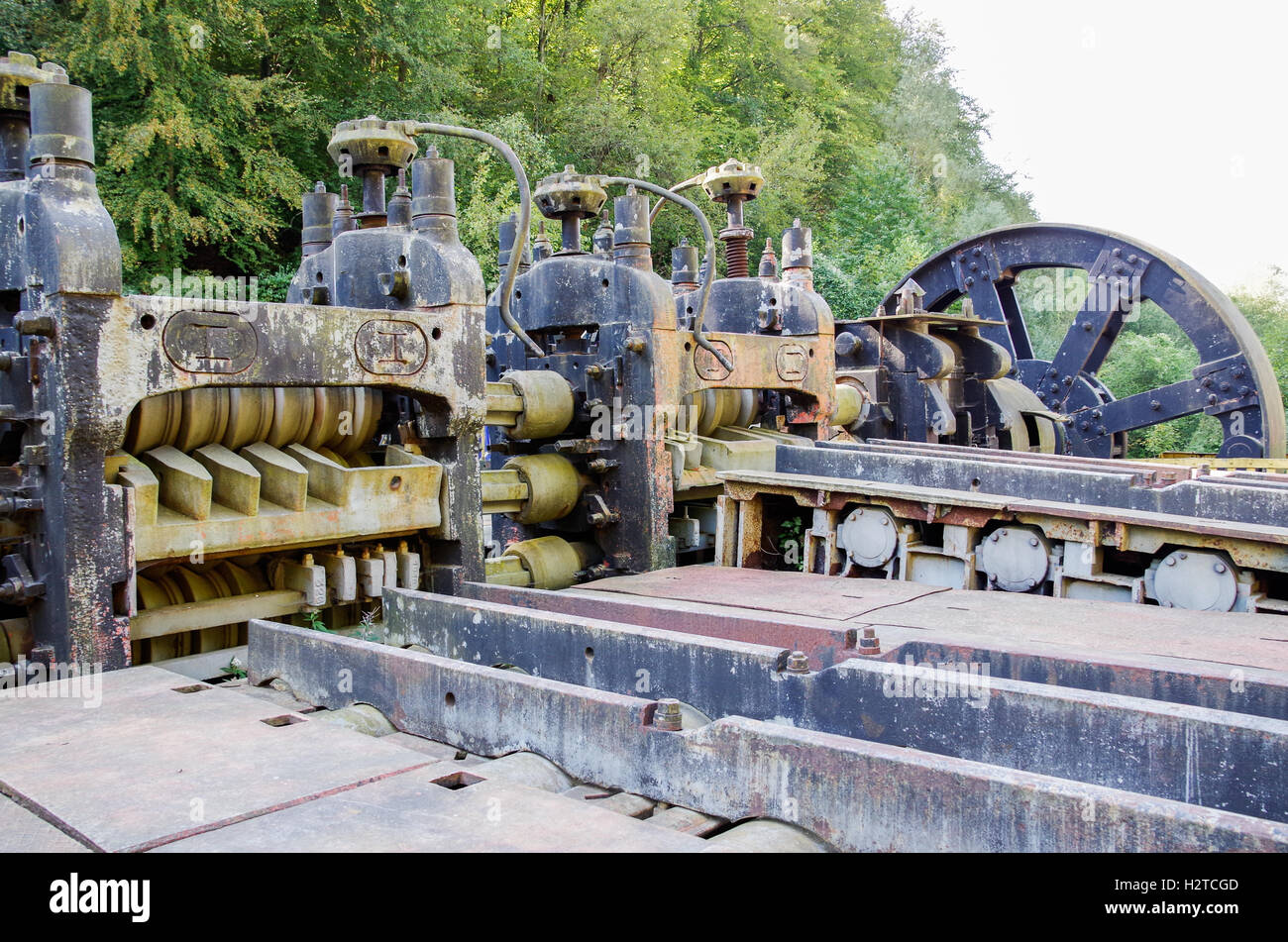 Old mining equipment hi-res stock photography and images - Alamy