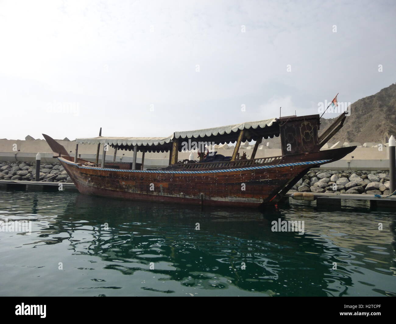 Dhow in Muscat, Oman Stock Photo - Alamy