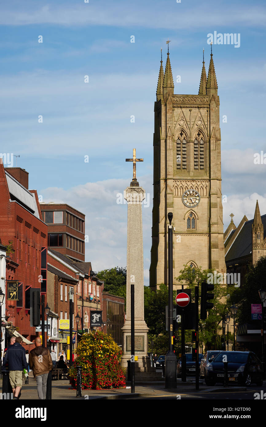 Bolton Parish Church Lancashire town centre landmark Church religion ...