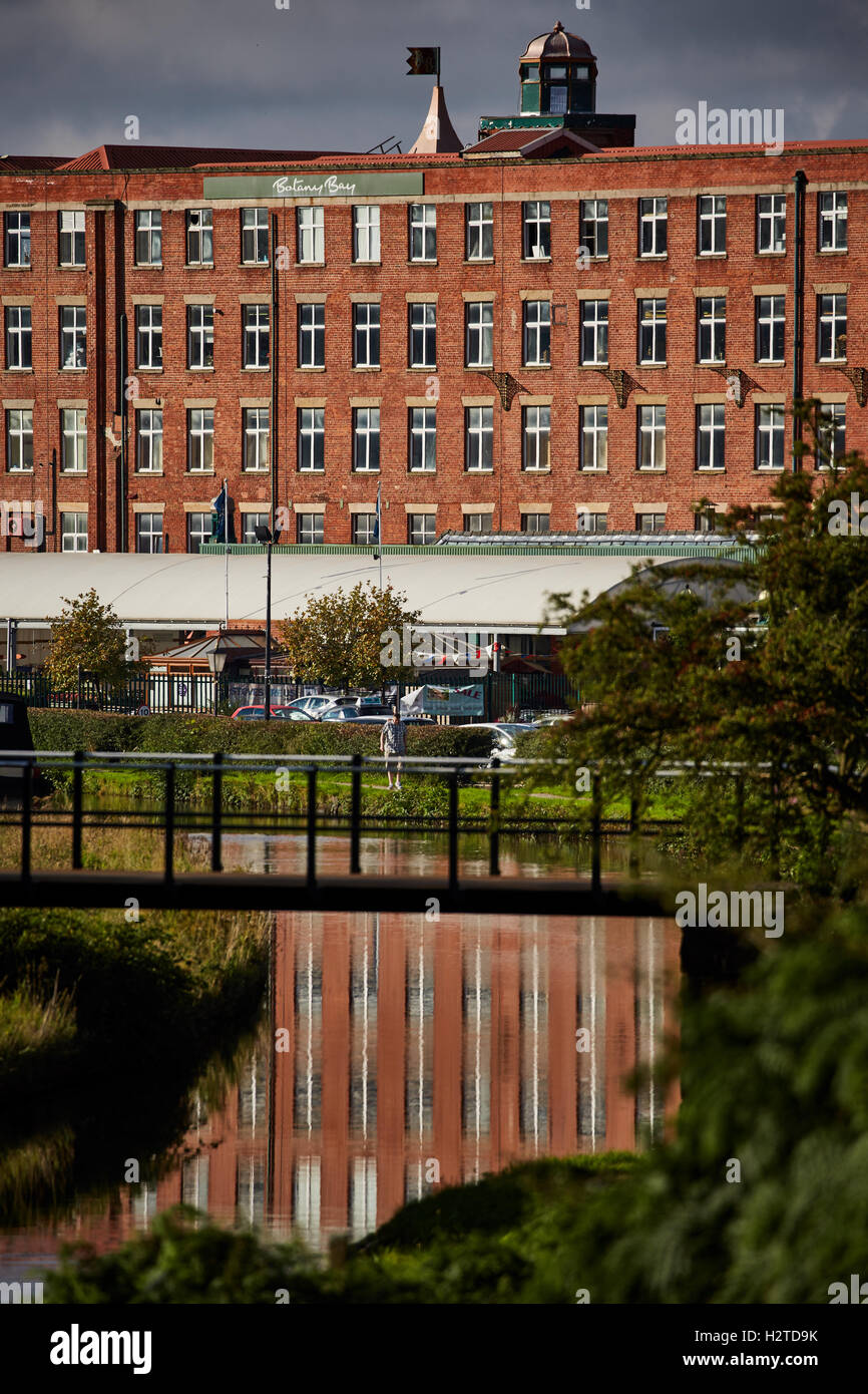 Botany Bay shopping mill originally a cotton mill in Chorley lancashire ...