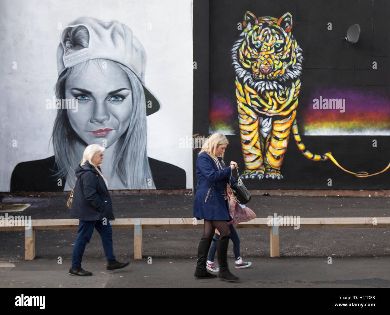 Graffiti Tiger High Resolution Stock Photography and Images - Alamy