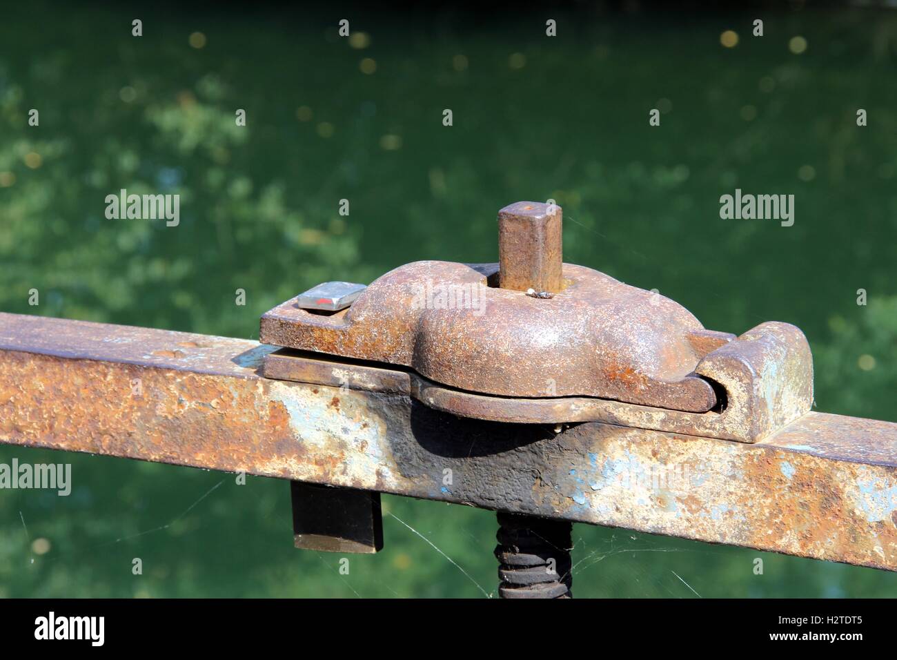 Old lock mechanism hi-res stock photography and images - Alamy
