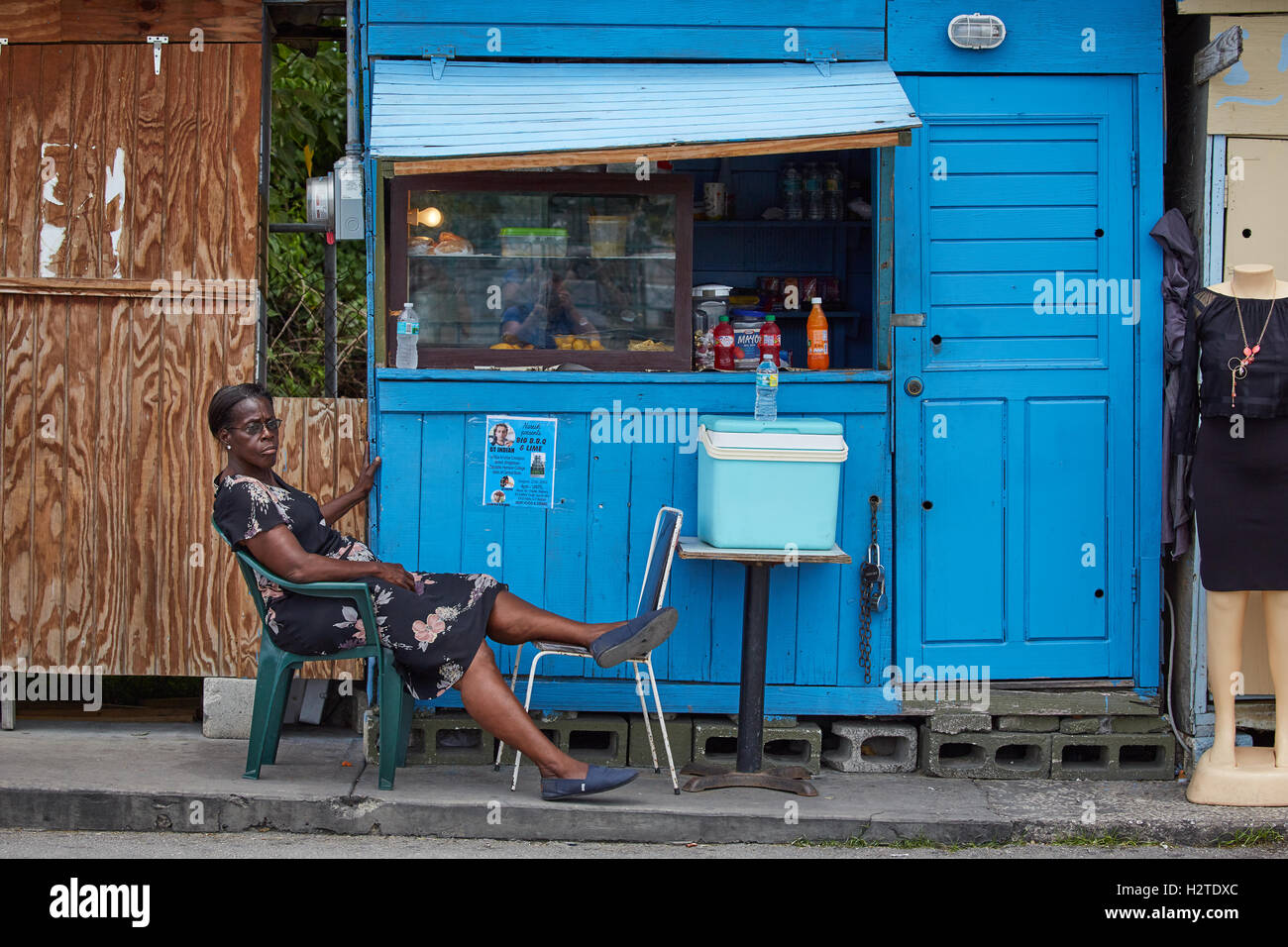 Barbados bridgetown market hi-res stock photography and images - Alamy