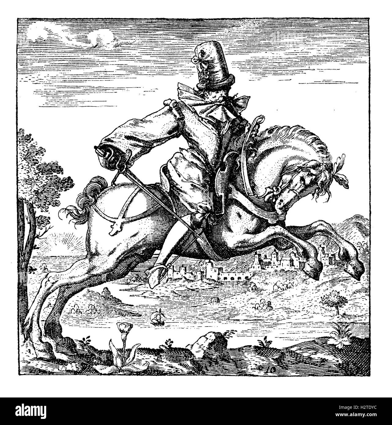 30 years war illustration Cut Out Stock Images & Pictures - Alamy