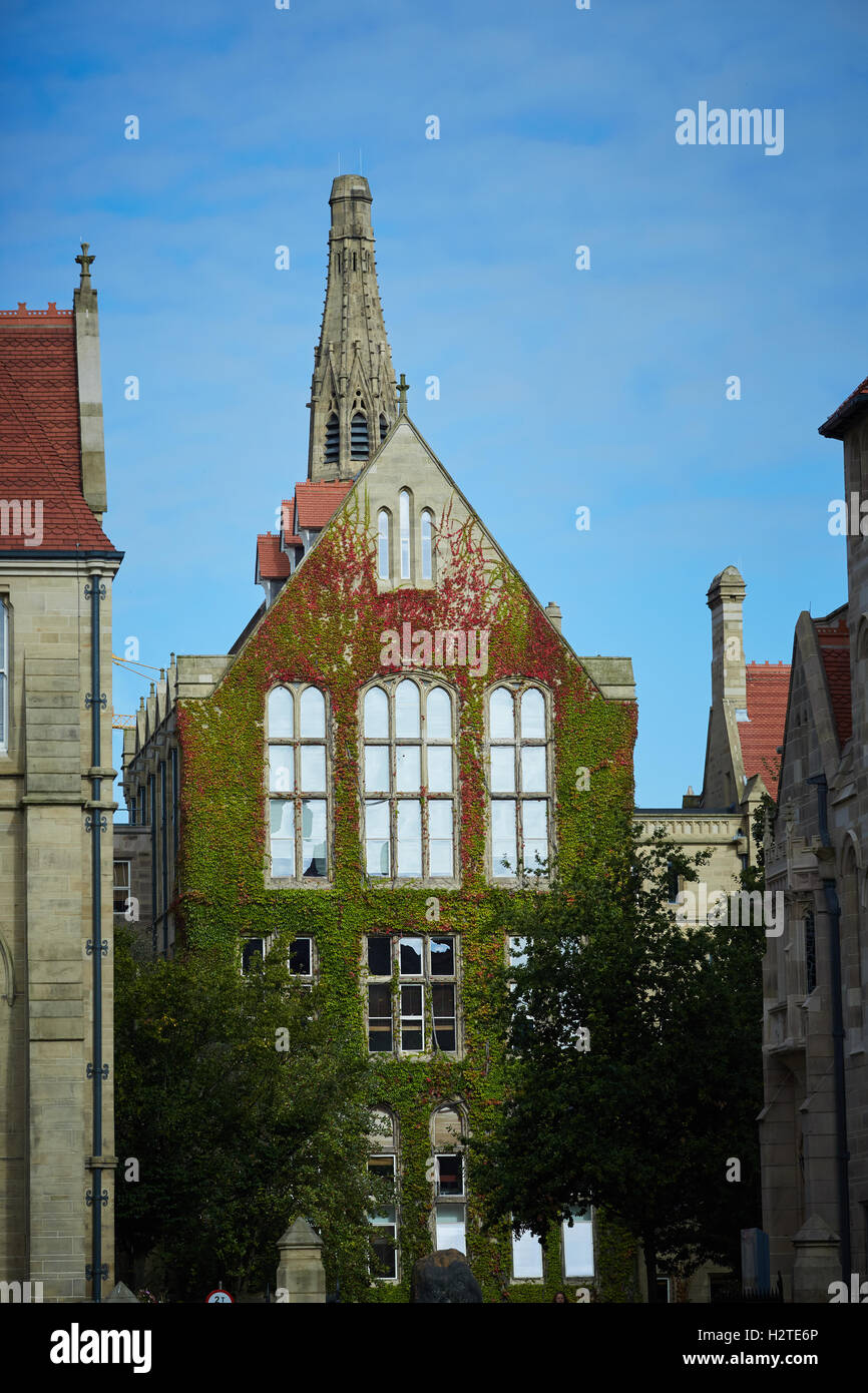 Manchester University historic buildings Architecture quad quadrangle ...