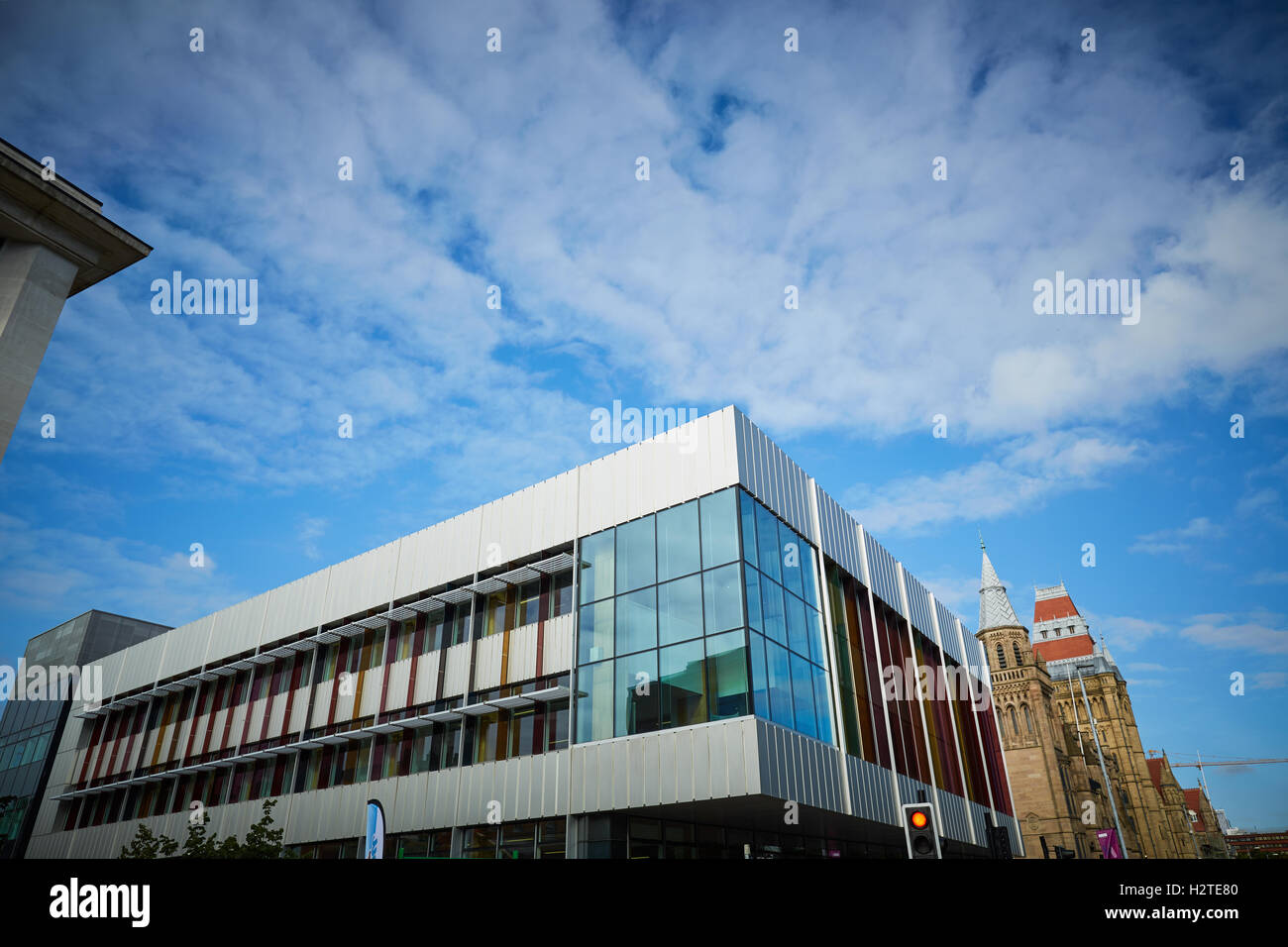 Manchester University historic buildings Architecture quad quadrangle ...