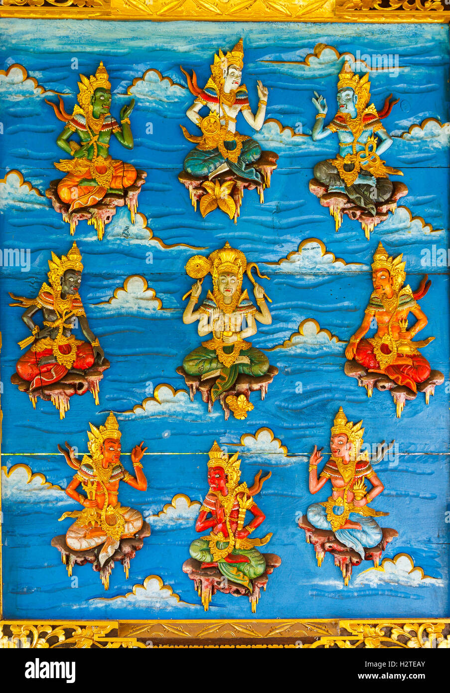 Hindu gods painting hi-res stock photography and images - Alamy