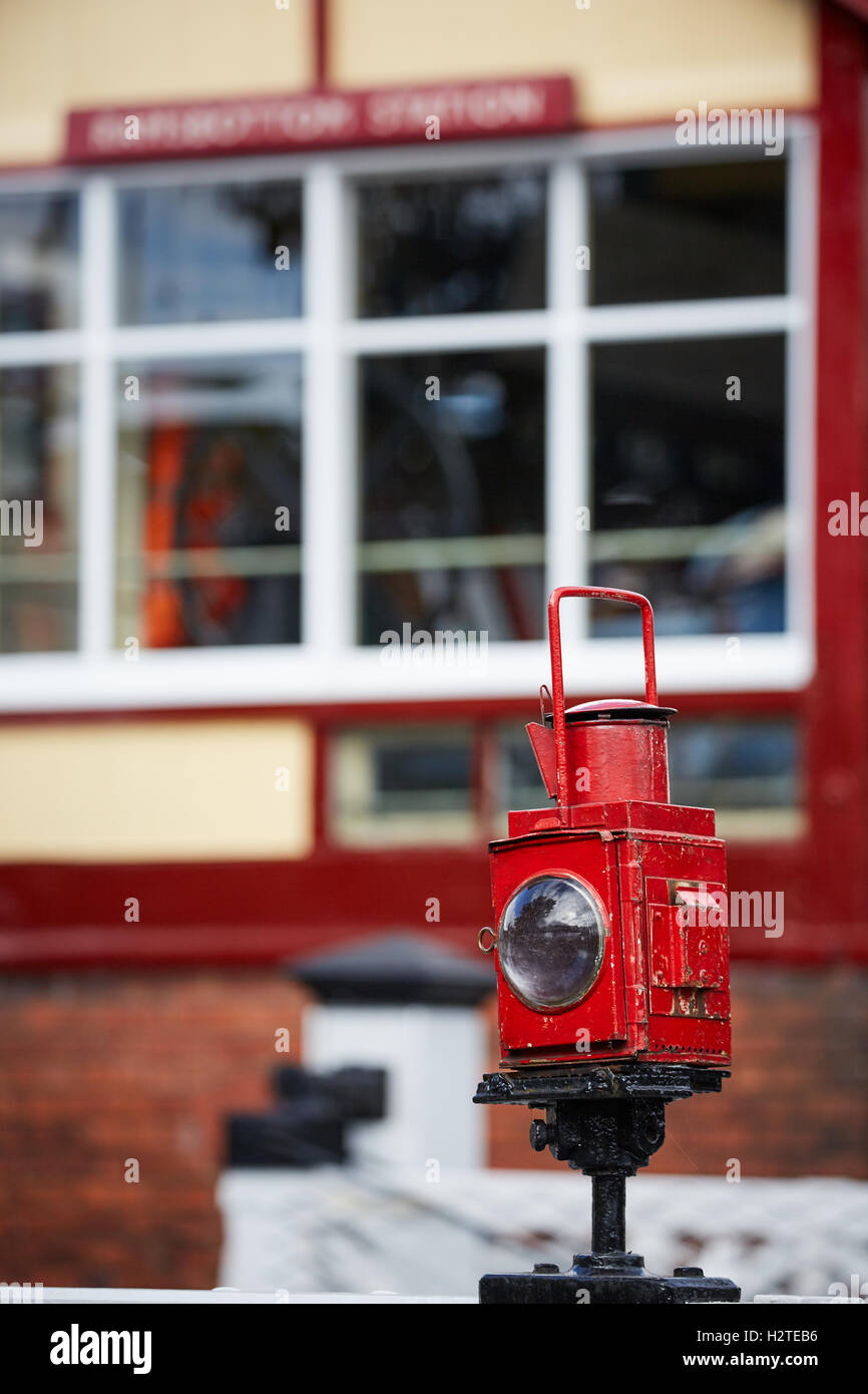 Lancashire railway signalbox hi-res stock photography and images - Alamy