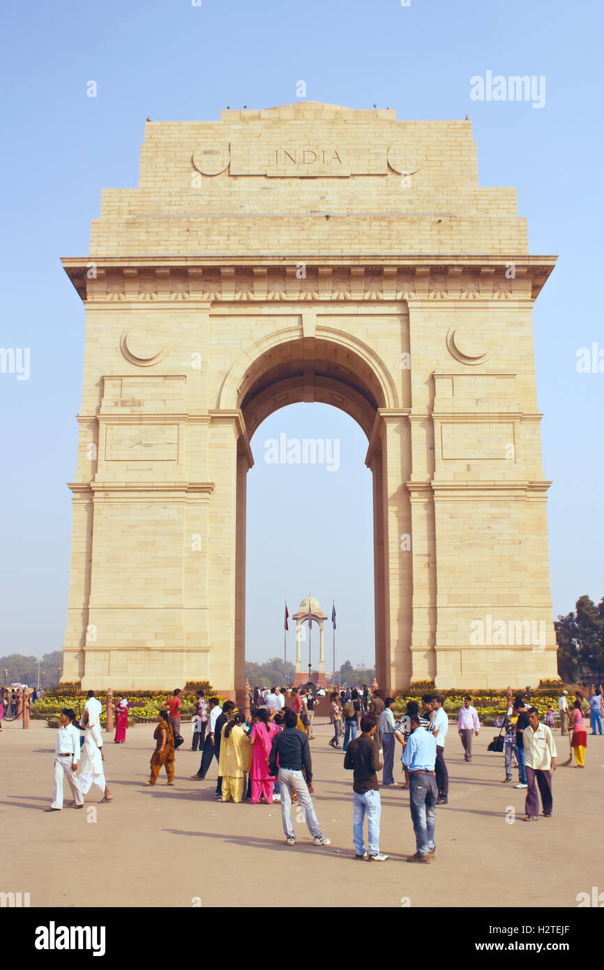 Beautiful india gate hi-res stock photography and images - Alamy