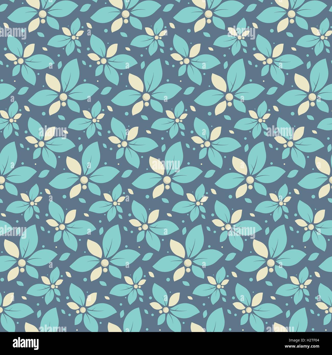 illustration with mint flowers Stock Vector Image & Art - Alamy