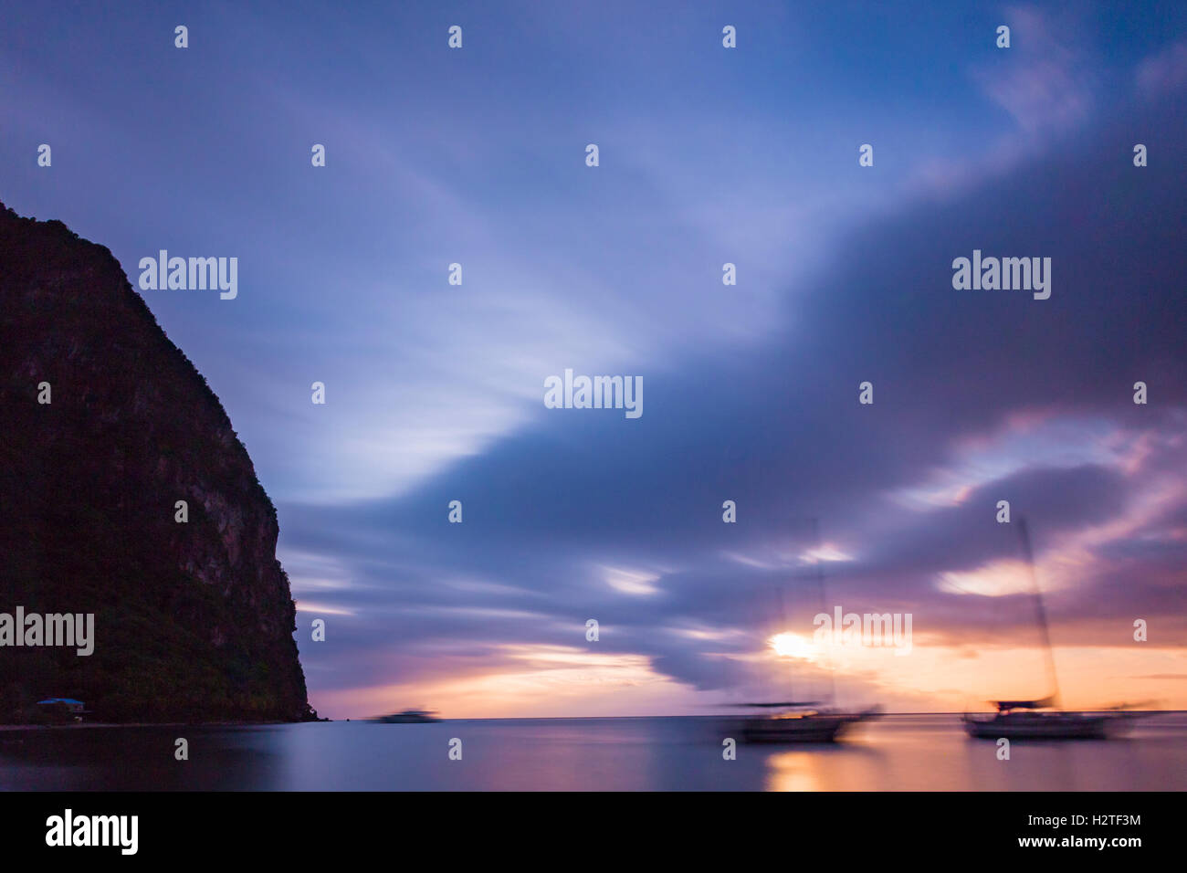 Malgretoute beach st lucia hi-res stock photography and images - Alamy