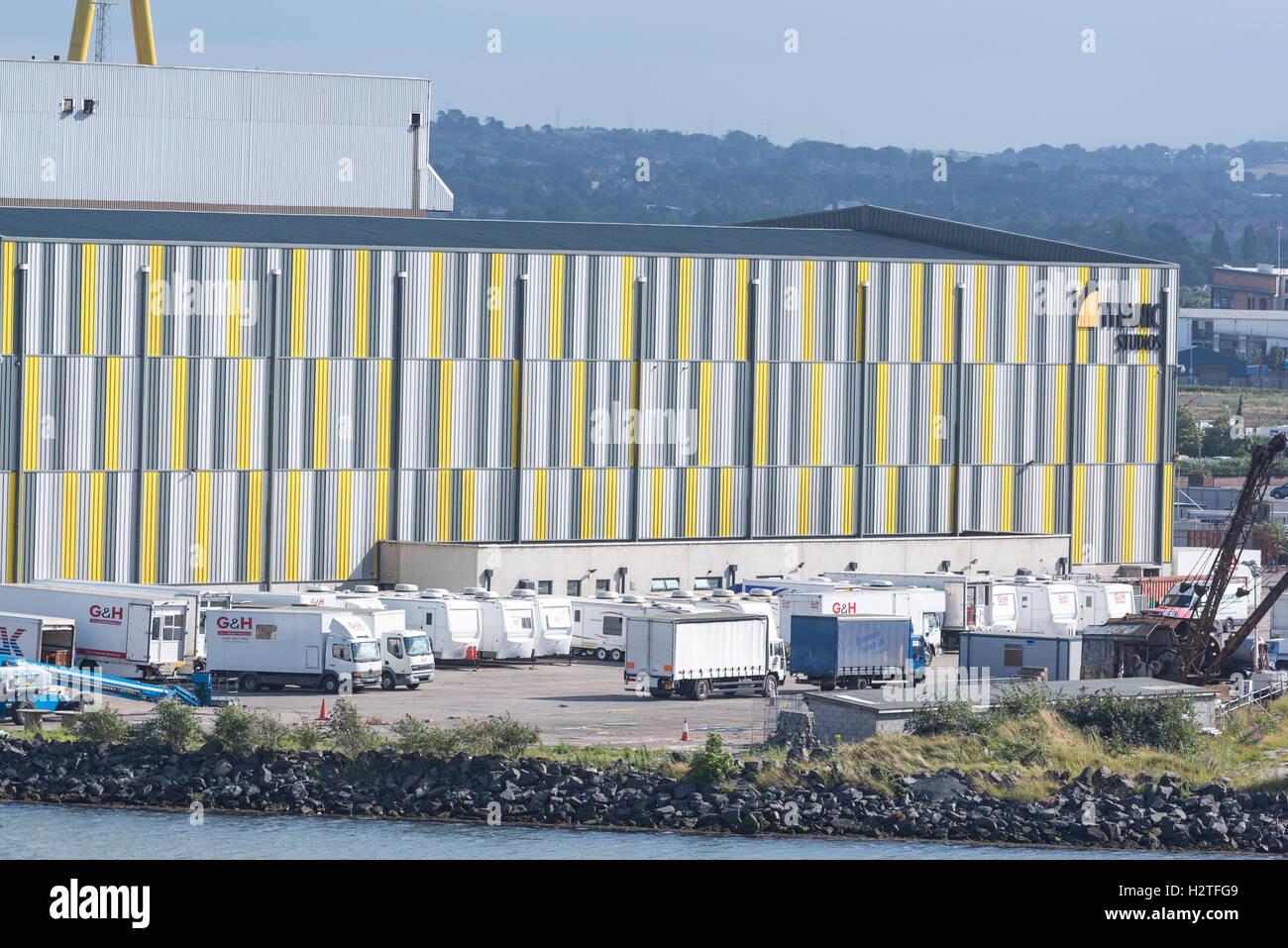 Titanic studios in belfast Stock Photo - Alamy