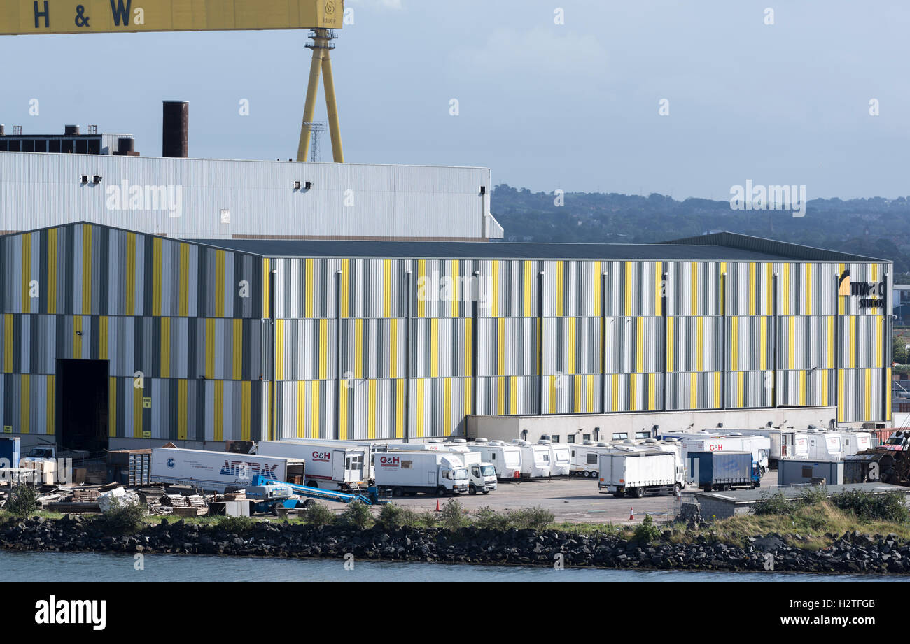 Titanic studios in belfast Stock Photo - Alamy