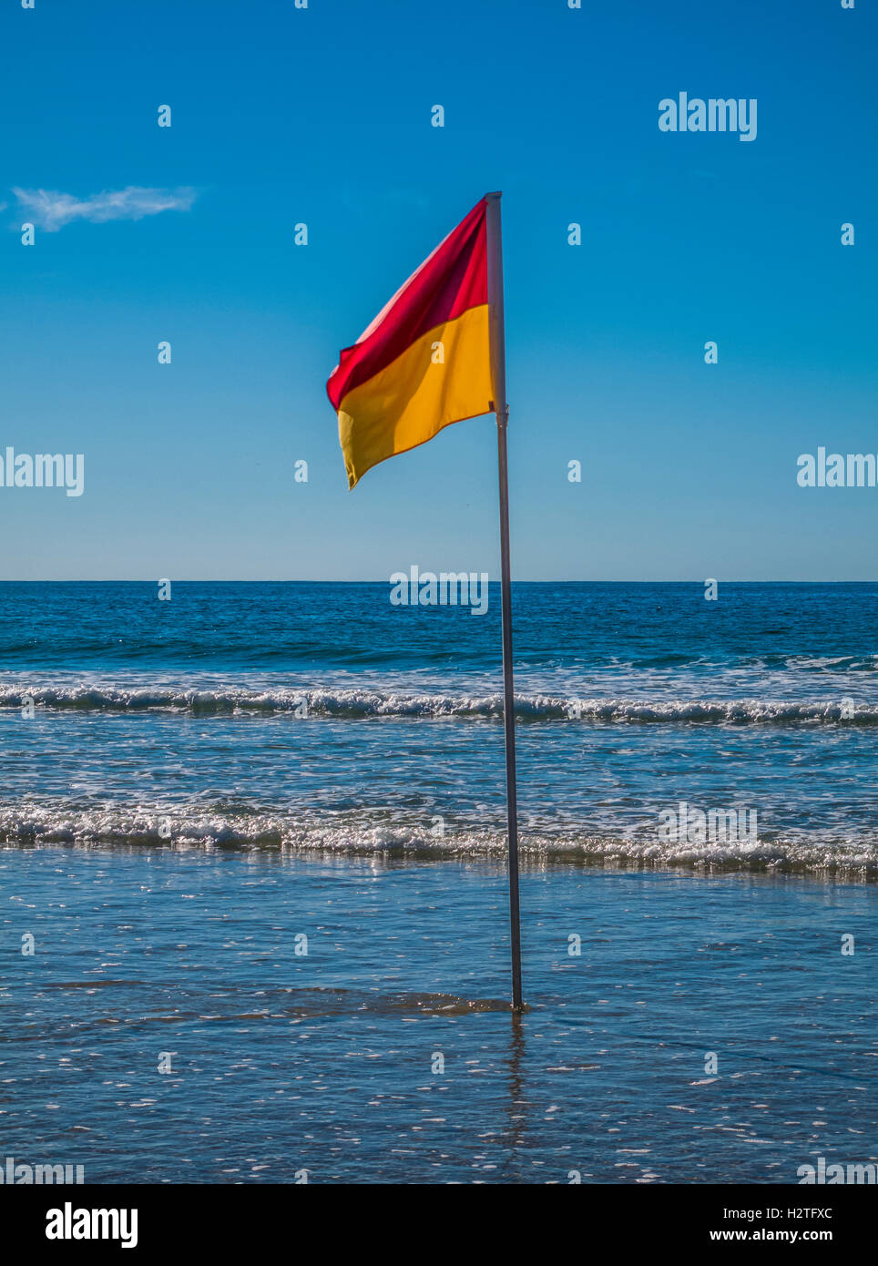 Surf Lifesaving Flags High Resolution Stock Photography and Images - Alamy
