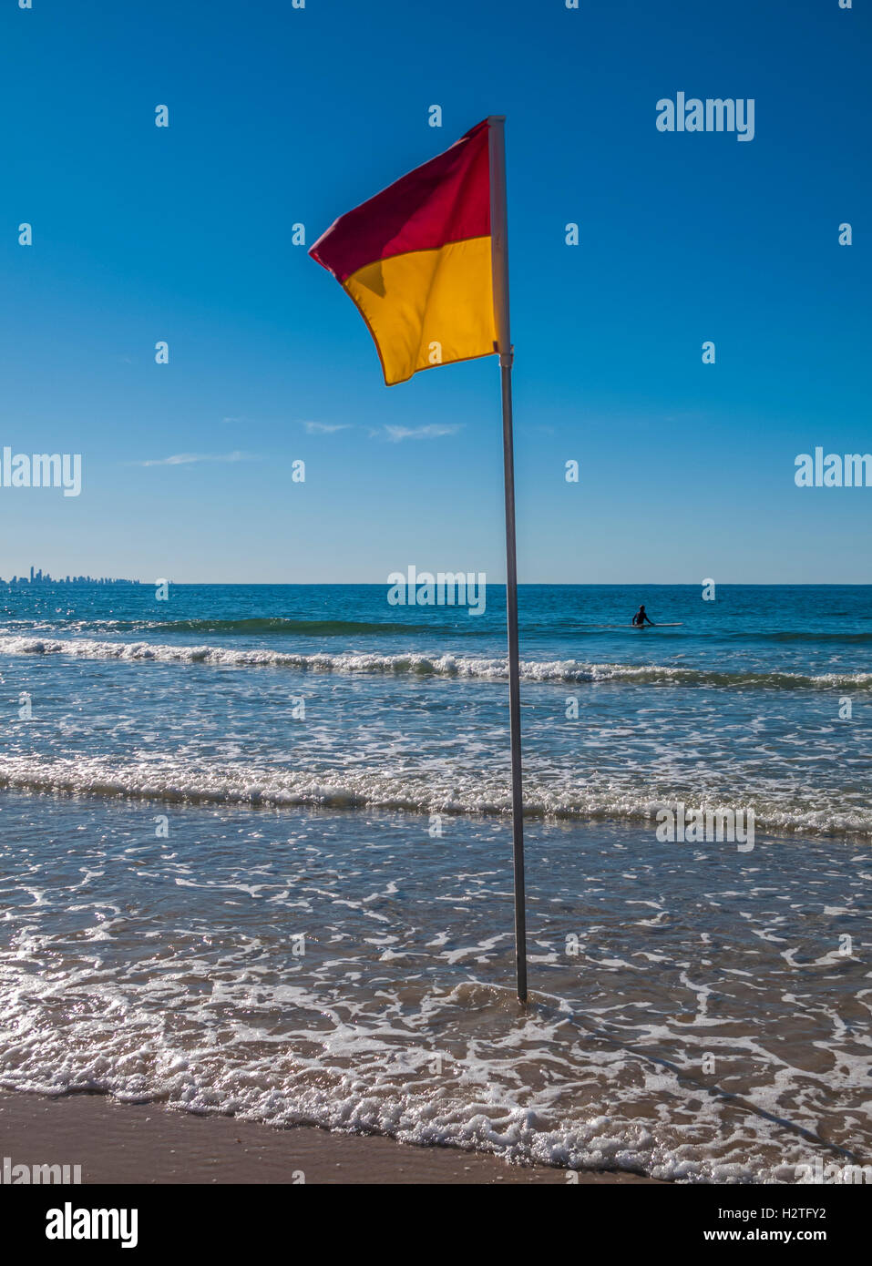 Australian Red Beach Flag High Resolution Stock Photography and Images ...