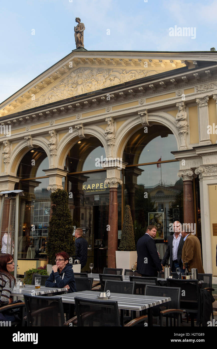 Cafè Kappeli at Eteläesplanadi; Helsinki, Finland Stock Photo - Alamy