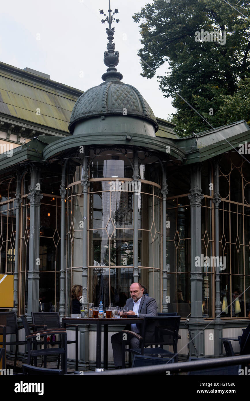 Cafè Kappeli at Eteläesplanadi; Helsinki, Finland Stock Photo - Alamy