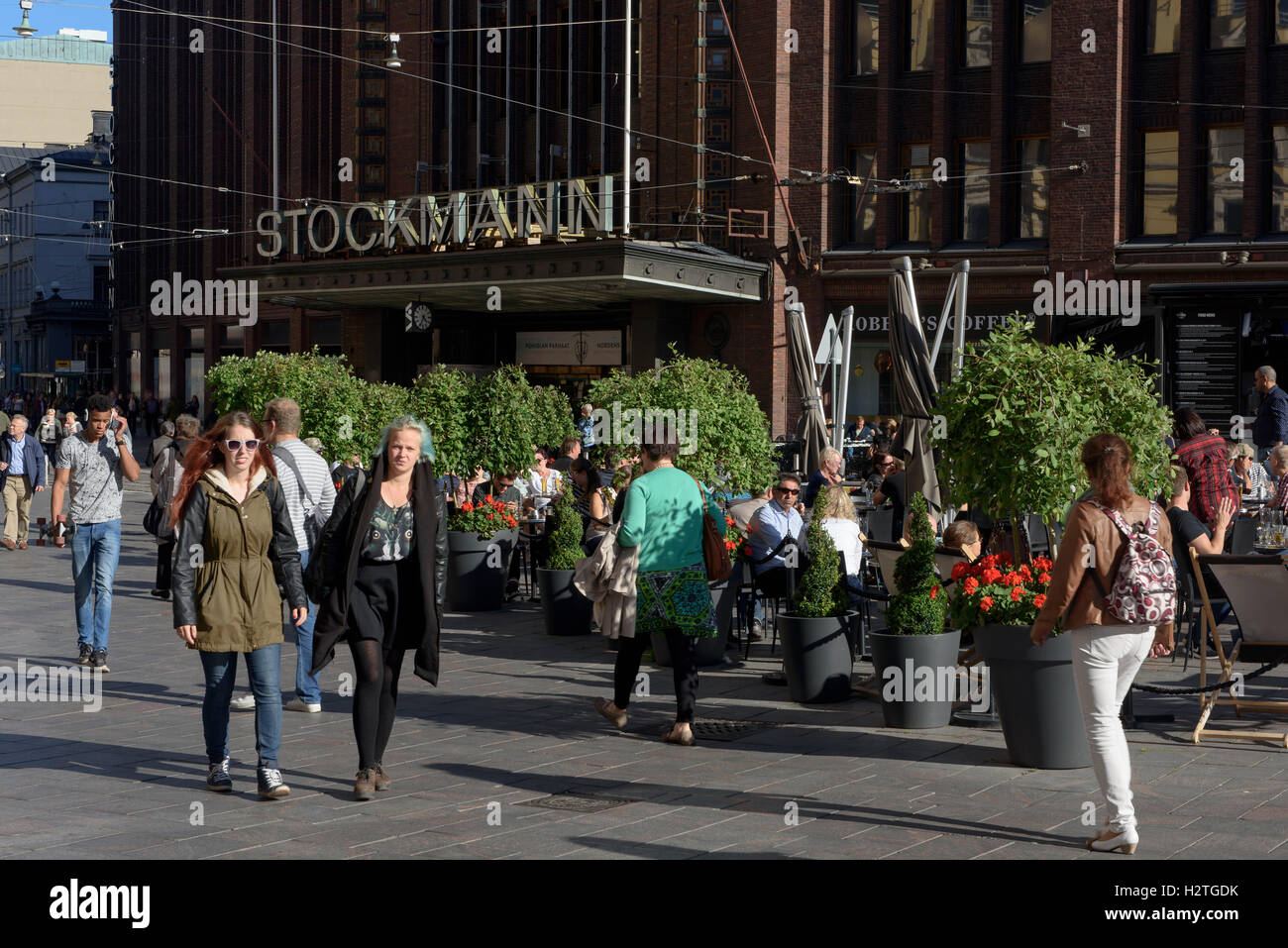 at department store Stockmann, Helsinki, Finland Stock Photo - Alamy