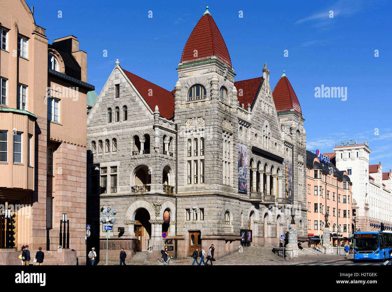 national theatre, Helsinki, Finland Stock Photo - Alamy