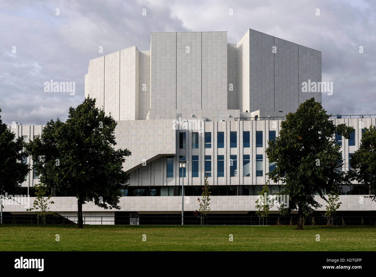 Finlandia-hall in Helsinki, Finland Stock Photo - Alamy