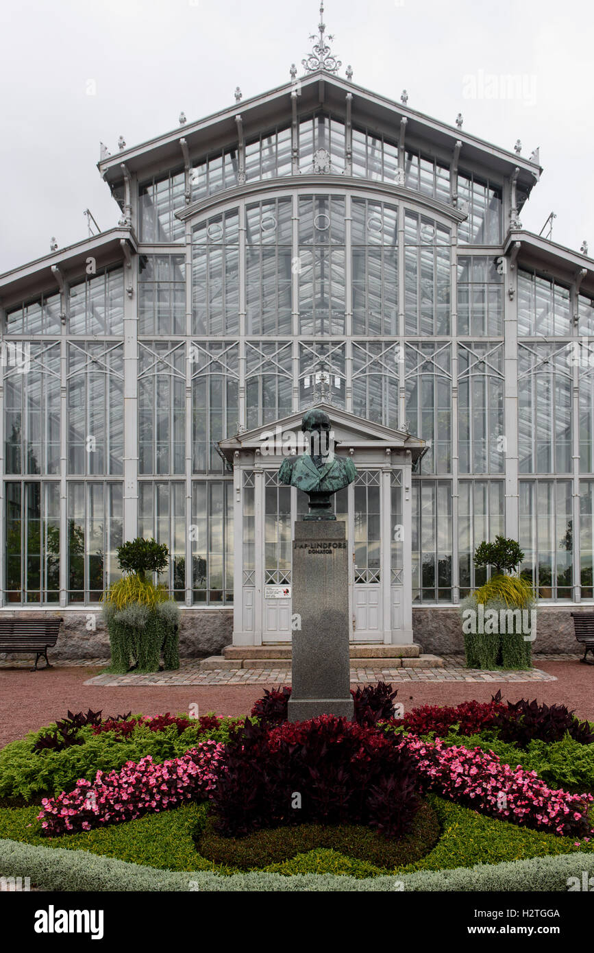 municipal winter garden, Helsinki, Finland Stock Photo - Alamy