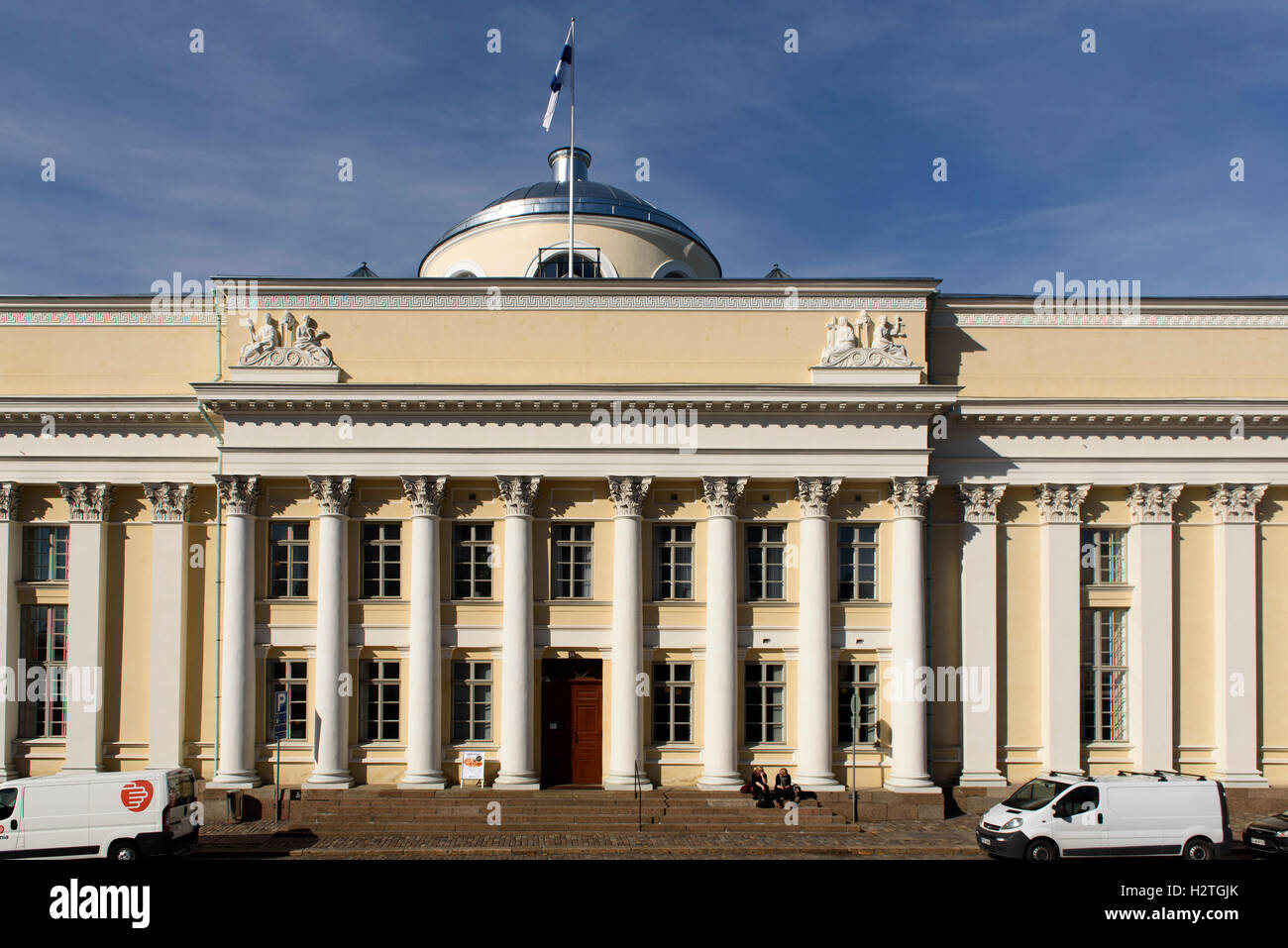 national library in Helsinki, Finland Stock Photo - Alamy