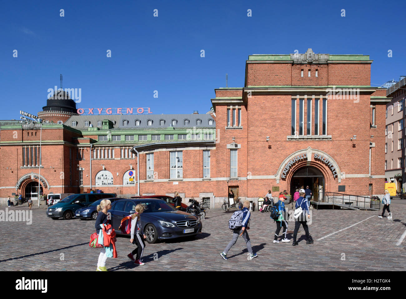 Hakaniemi-market in Helsinki, Finland Stock Photo - Alamy