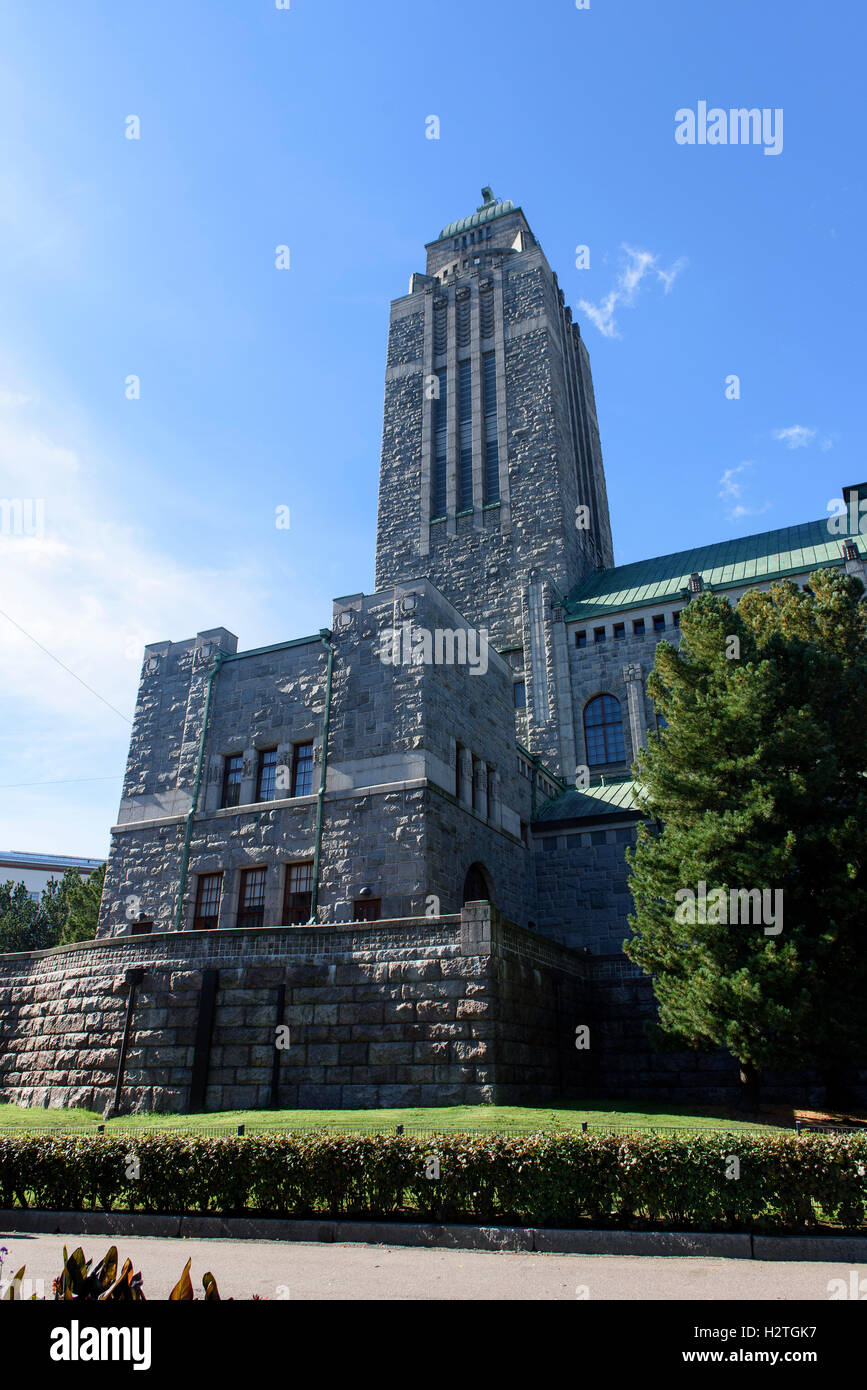 Church of Kallio - Kallion kirkko, Helsinki, Finland Stock Photo - Alamy