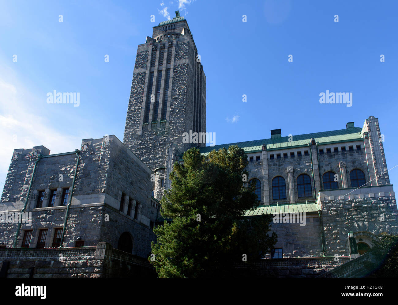 Church of Kallio - Kallion kirkko, Helsinki, Finland Stock Photo - Alamy