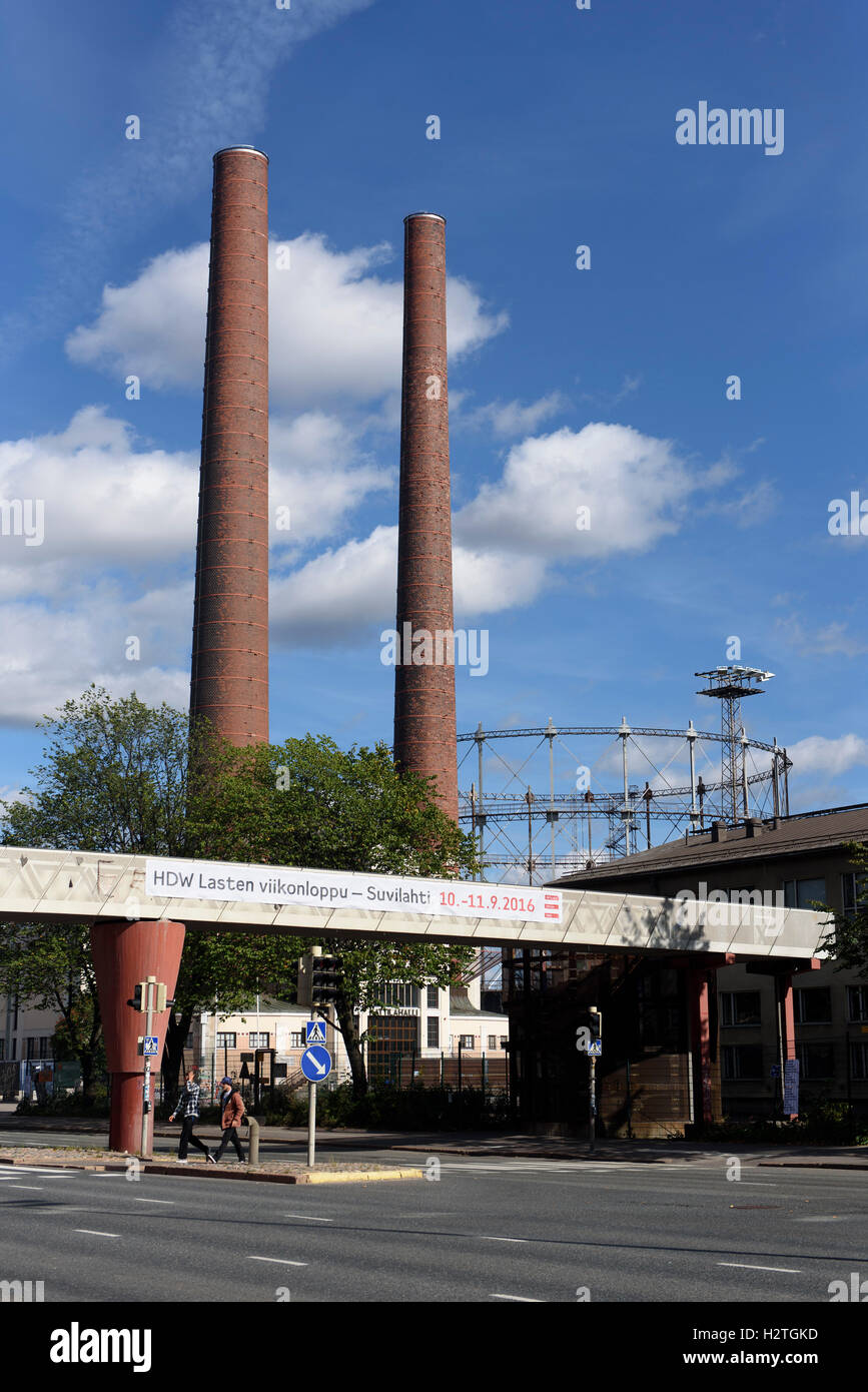 Industry at Sörnas Strandwag, Helsinki, Finland Stock Photo - Alamy