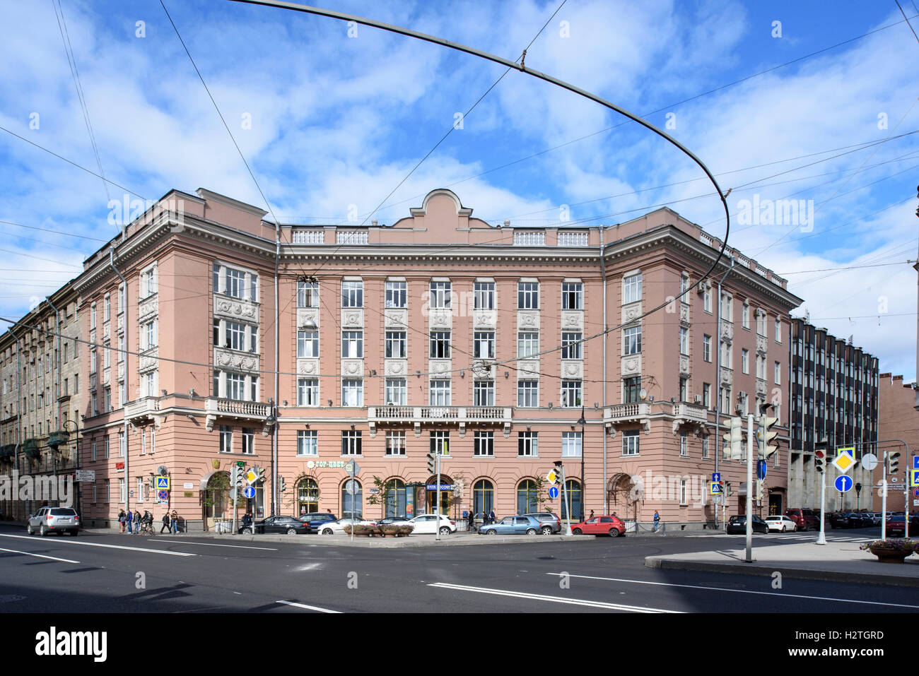 Austrian square-Avstrijskaja Pr, St. Petersburg, Russia, UNESCO-world ...