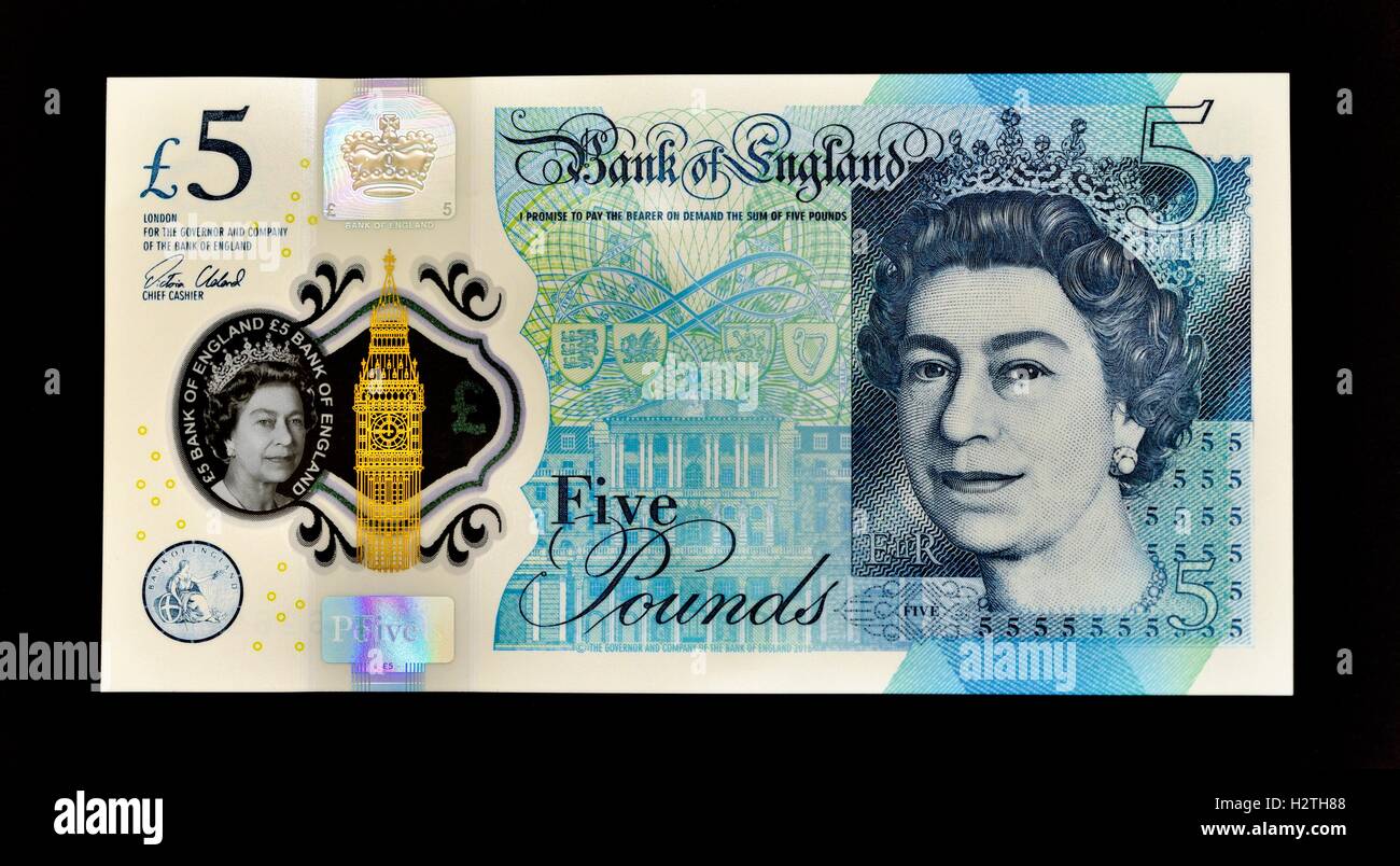 Five Pound Note Stock Photo - Alamy