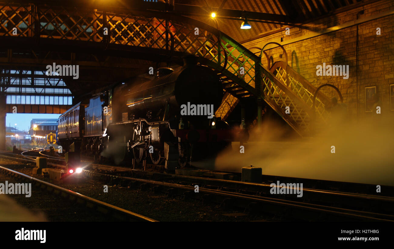 Atmospheric scottish steam locomotive in hi-res stock photography and ...