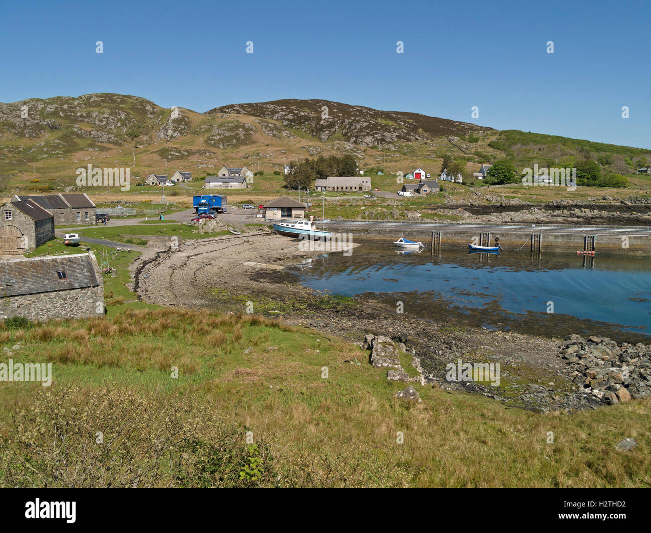Scalasaig pier hi-res stock photography and images - Alamy