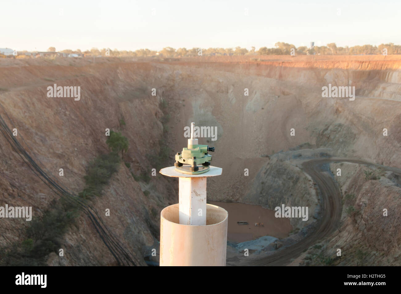 Survey marker hi-res stock photography and images - Alamy