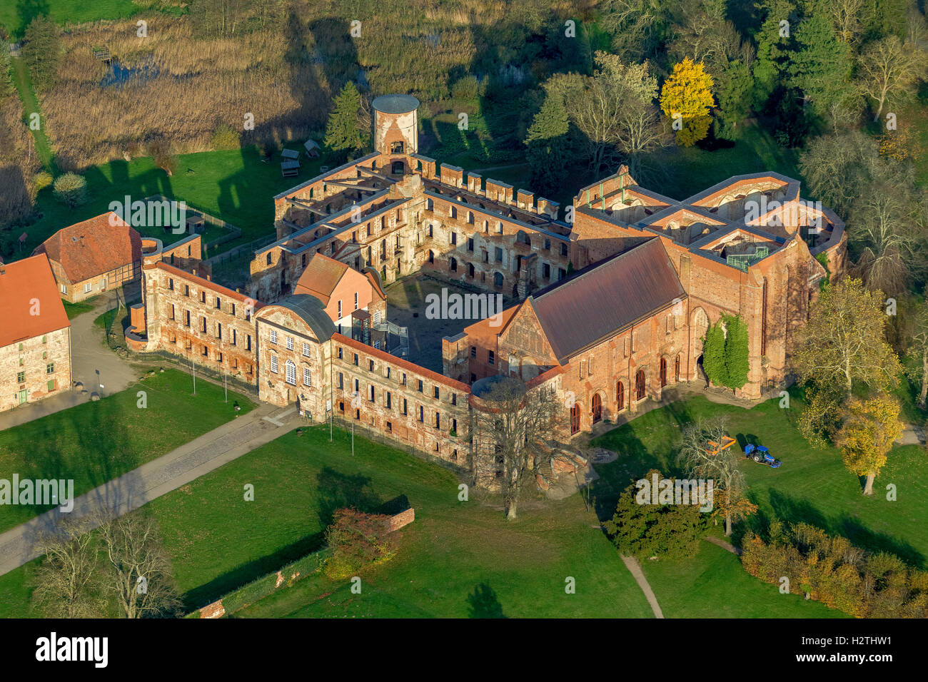 Cloister of dargun hi-res stock photography and images - Alamy