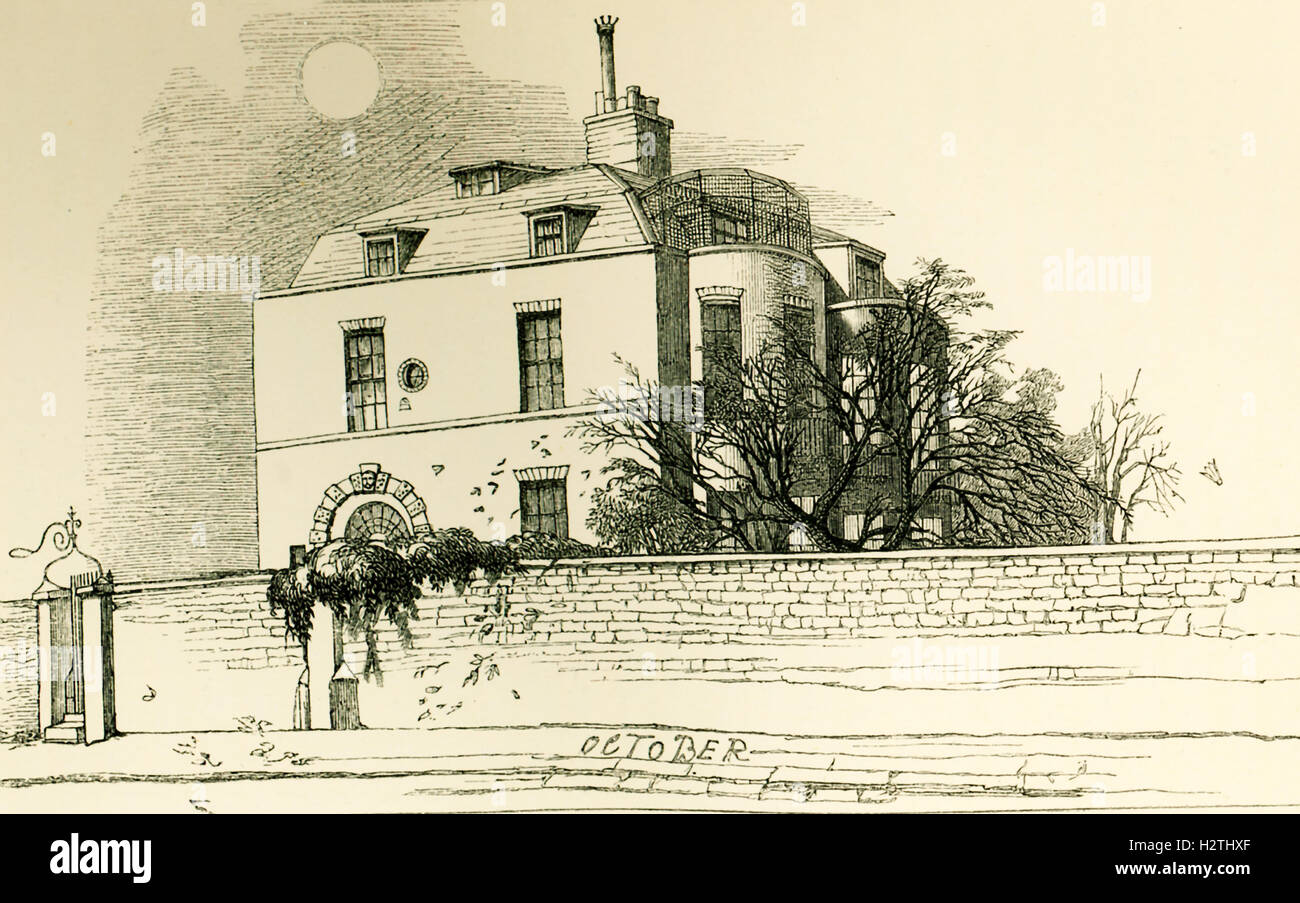 This illustration of Devonshire Terrace on October 29, 1840 is from The ...