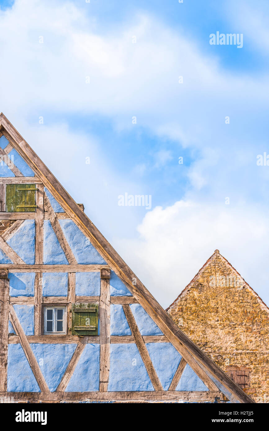 Gable roof traditional german hi-res stock photography and images - Alamy