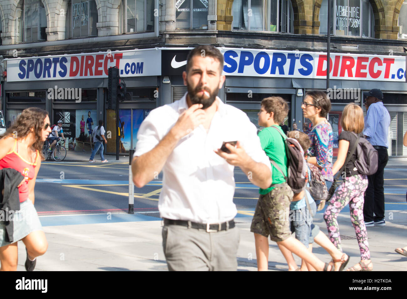 Sports Direct store shop Central London Stock Photo - Alamy