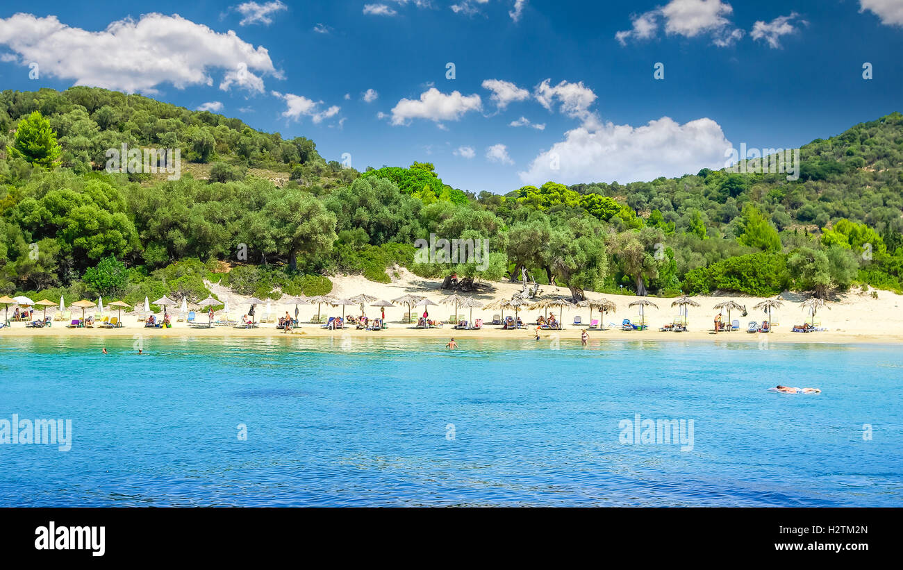 Koukounaries Beach, Skiathos Island, Greece. It is one of the best ...