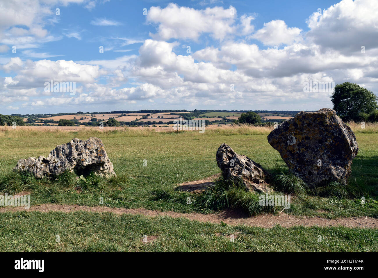 The Rollright Stones Stock Photo - Alamy