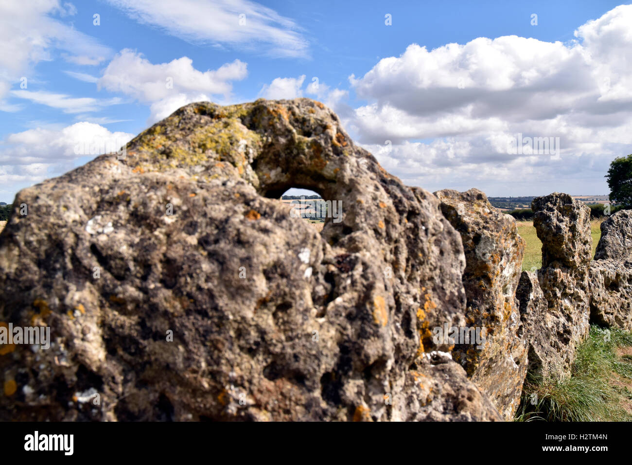 The Rollright Stones Stock Photo - Alamy