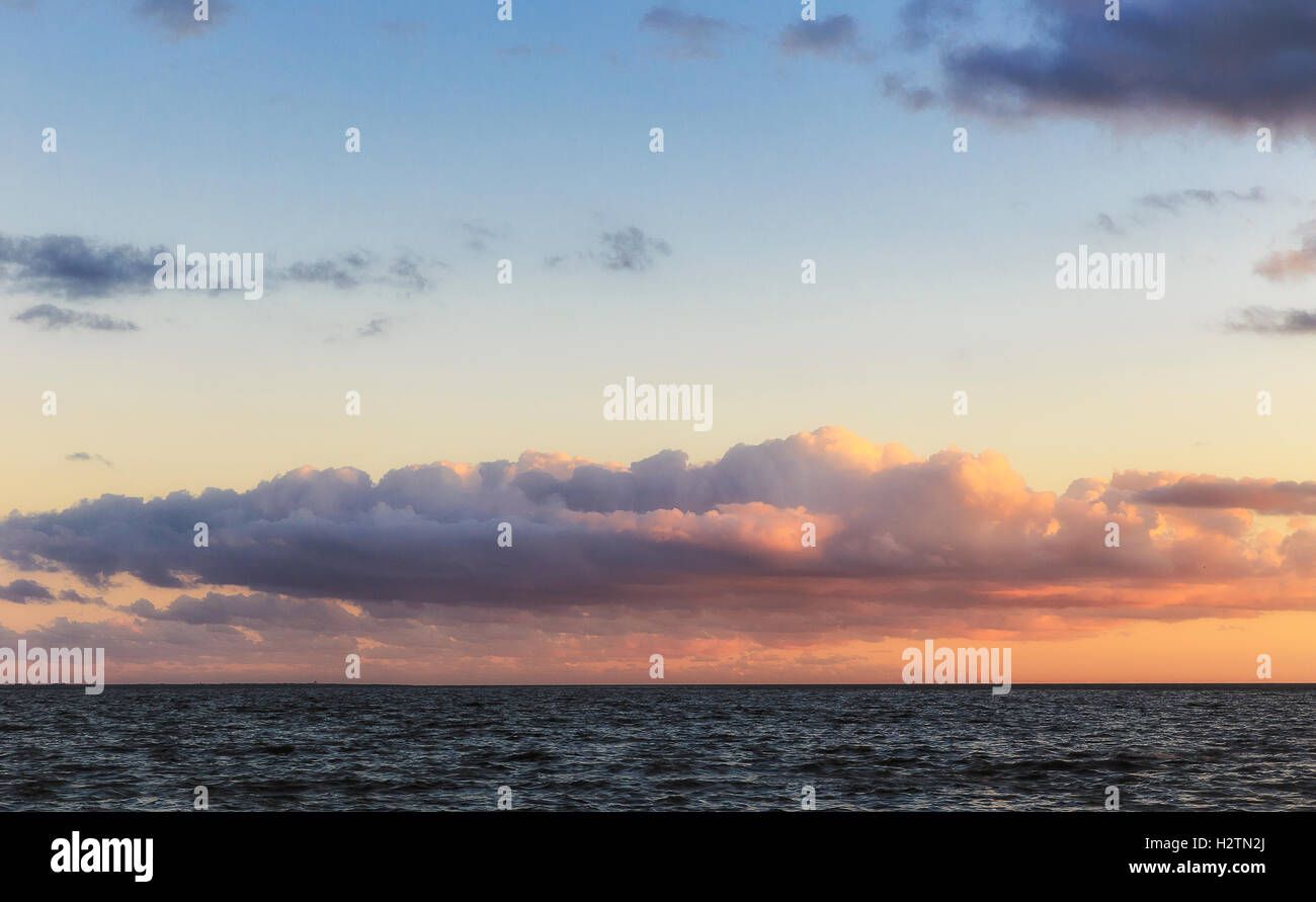 Storm clouds at sunset Stock Photo - Alamy