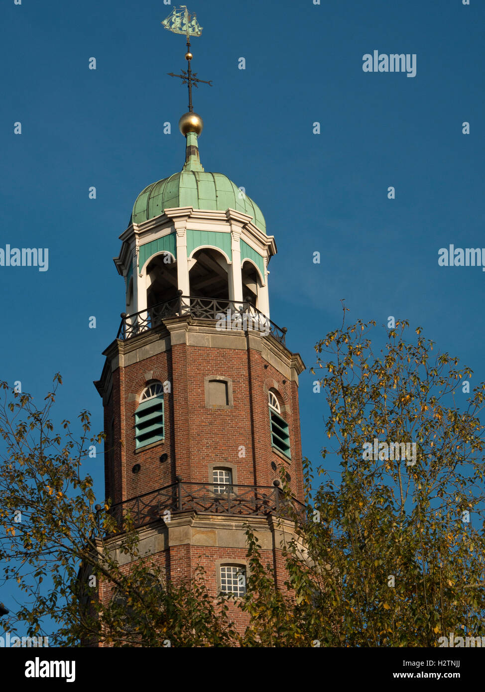 the city of leer in frisia Stock Photo - Alamy