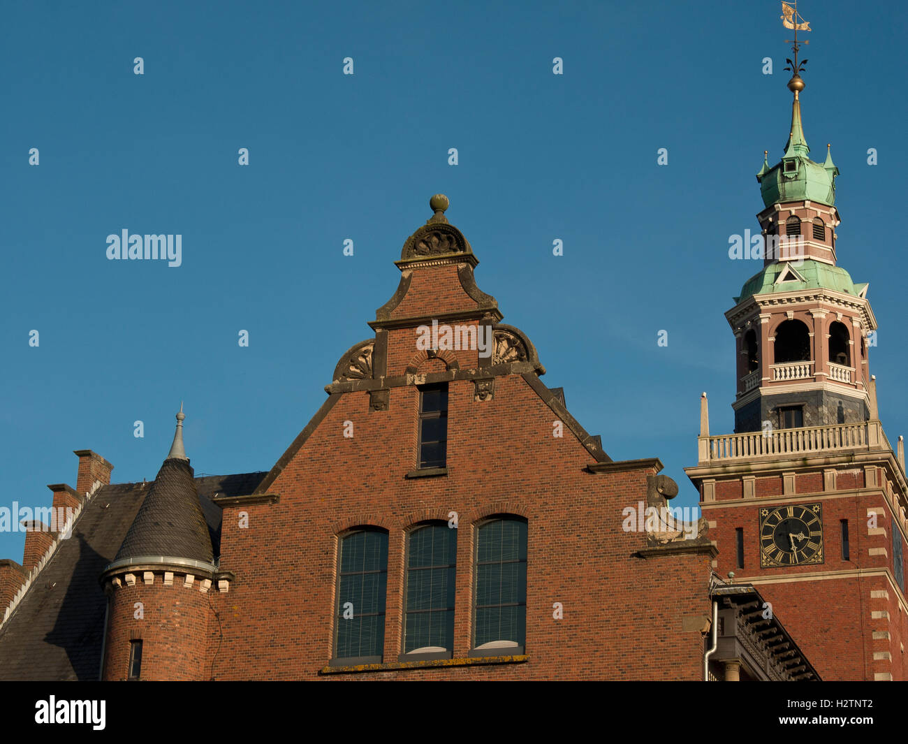 the city of leer in frisia Stock Photo - Alamy