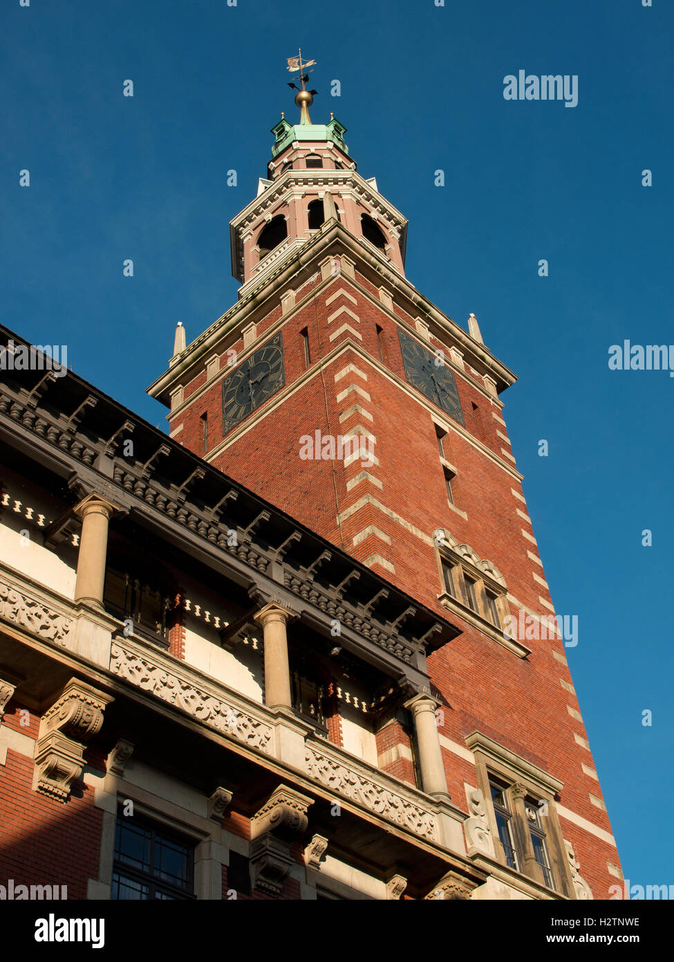 the city of leer in frisia Stock Photo - Alamy