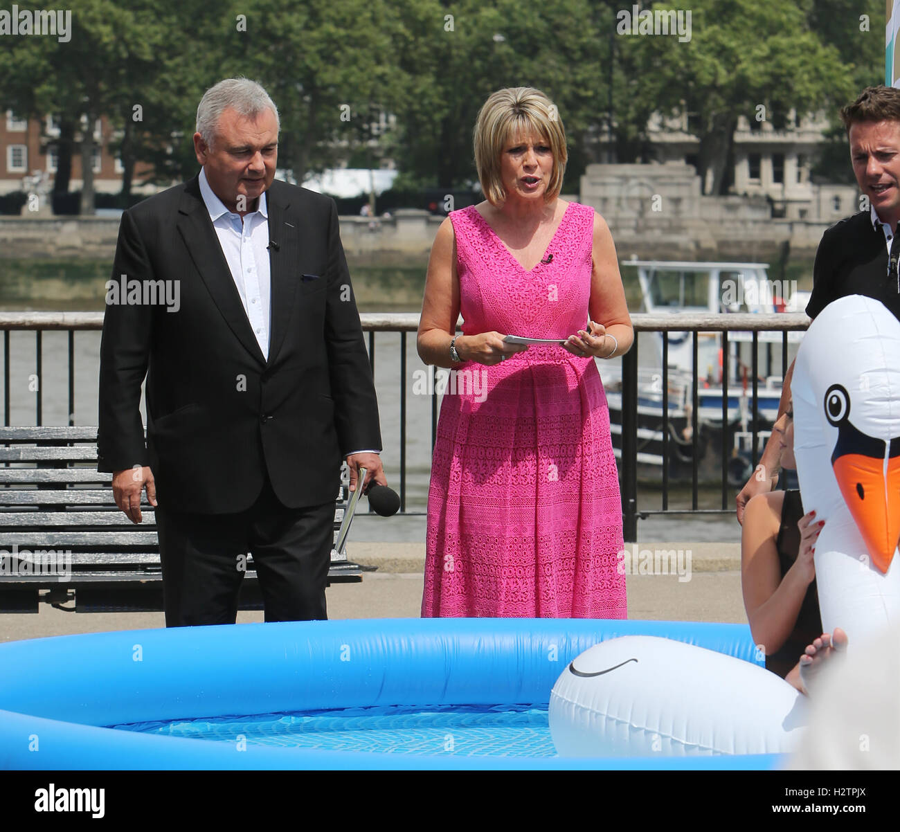 Ruth Langsford and Eamonn Holmes filming outside ITV Studios Featuring ...