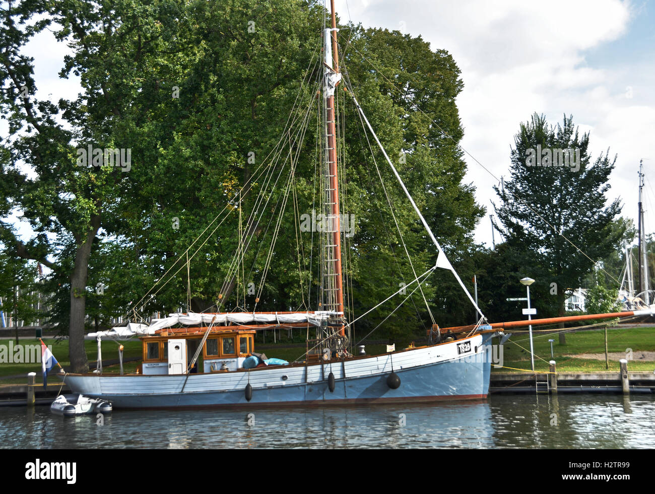 Old Harbor Port Hoorn Netherlands sailing boat ship Stock Photo - Alamy