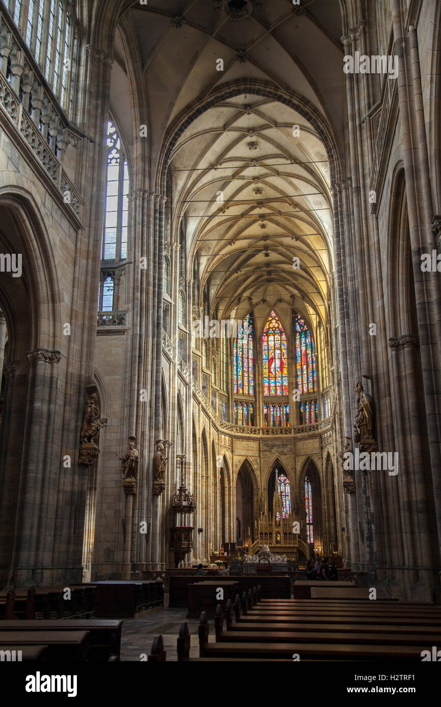 Prague castle interior hi-res stock photography and images - Alamy